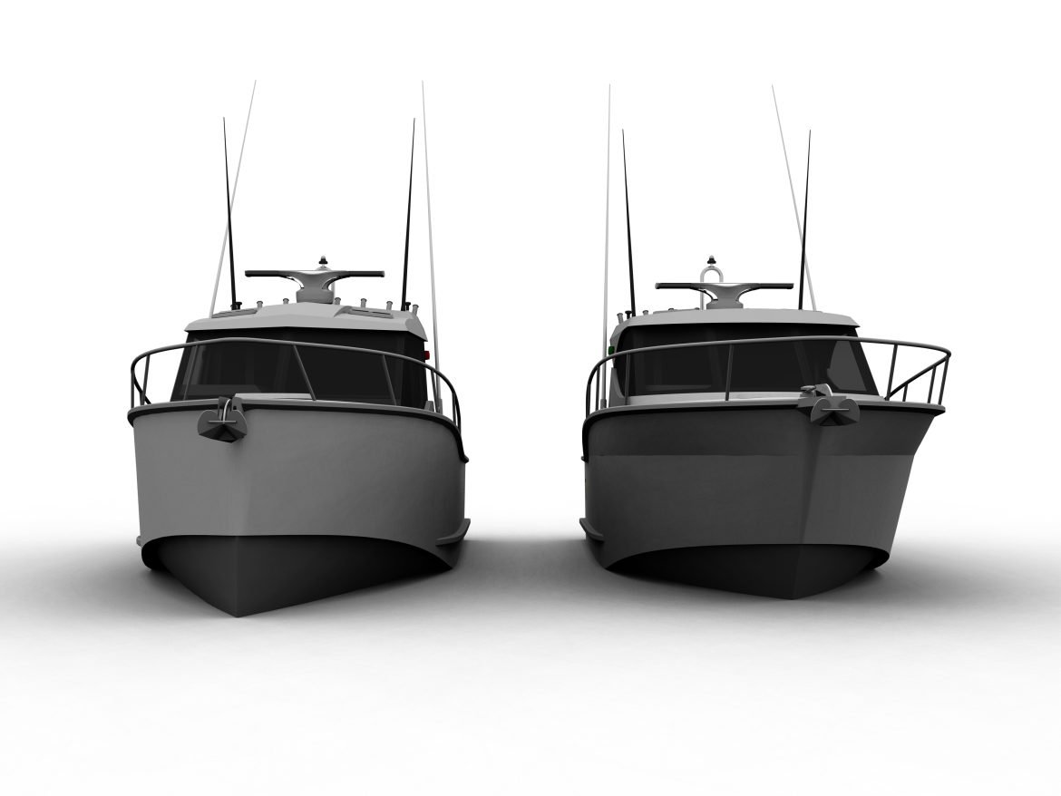 Traditional flared bow VS Vertical bow – Power Boat Magazine