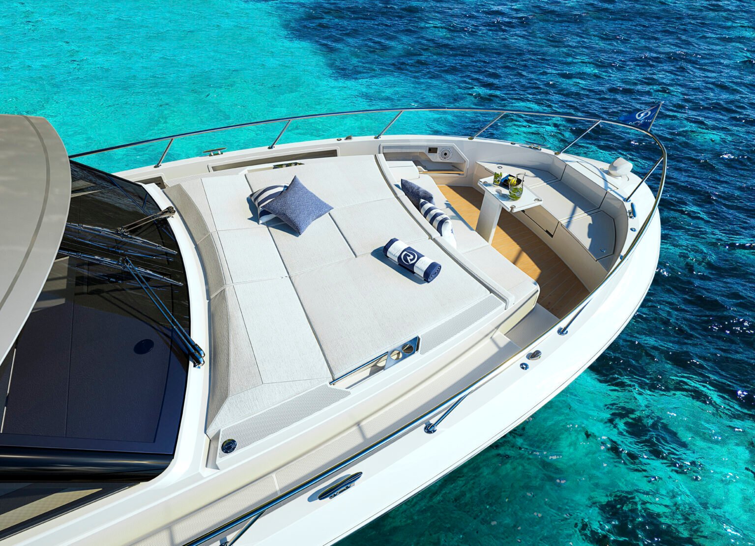 WORLD PREMIERE OF AN EXCITING NEW RIVIERA – INTRODUCING THE 4300 SPORTS EXPRESS – Power Boat ...